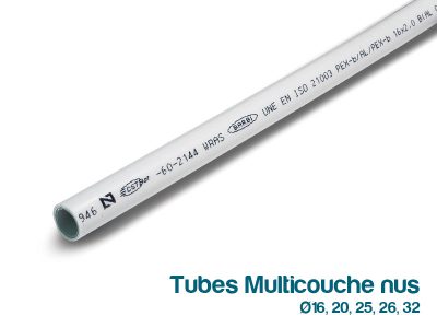 Tubes multicouche (PEX-Al-PEX) – Chauffage et plomberie